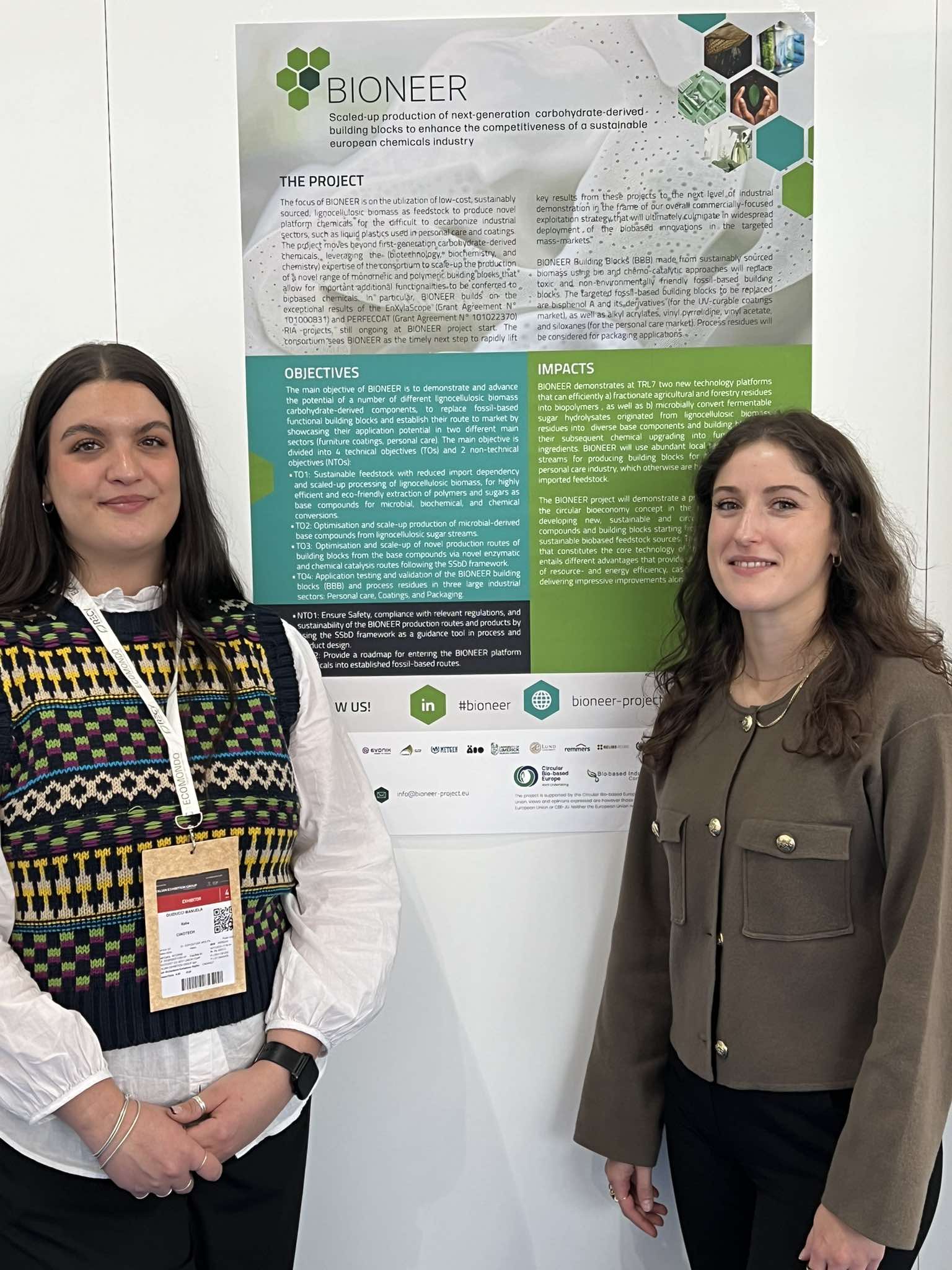 BIONEER presented in ECOMONDO 2024 - BIONEER